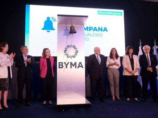 BYMA realiza la séptima edición del Toque de Campana por la Igualdad de ...