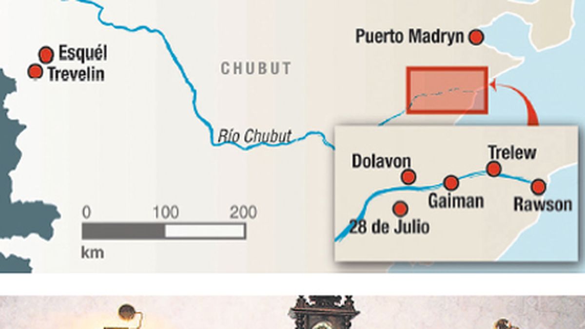 La ruta de los galeses en la Patagonia chubutense