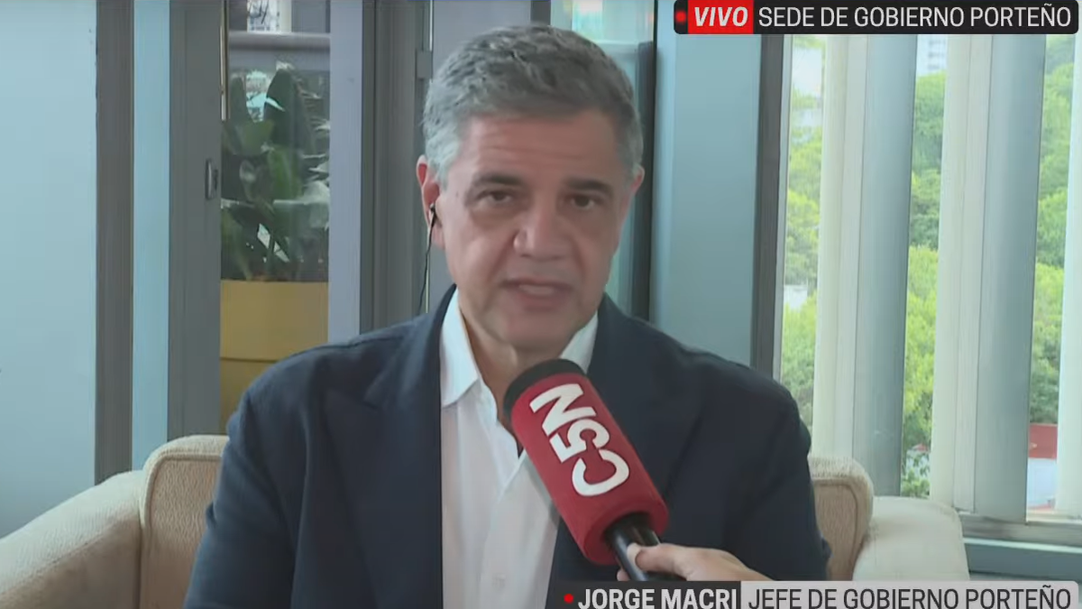 Jorge Macri: No hay que pedirle la renuncia a Axel Kicillof, hay que ...