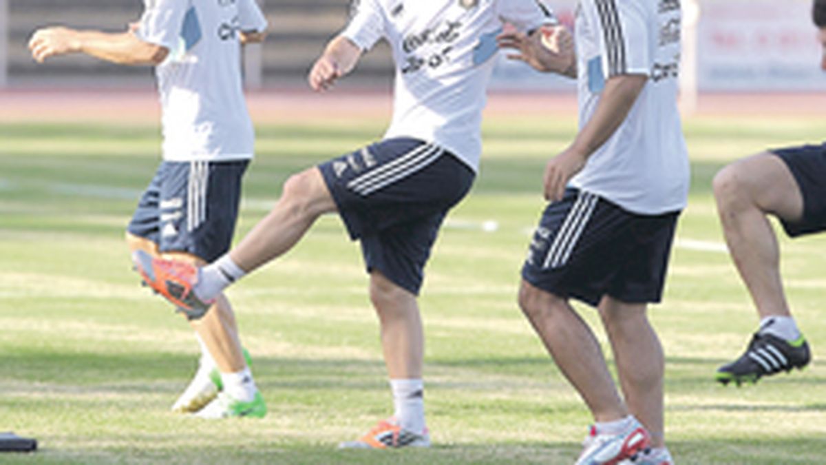 Messi revolucionó la calma de Fráncfort