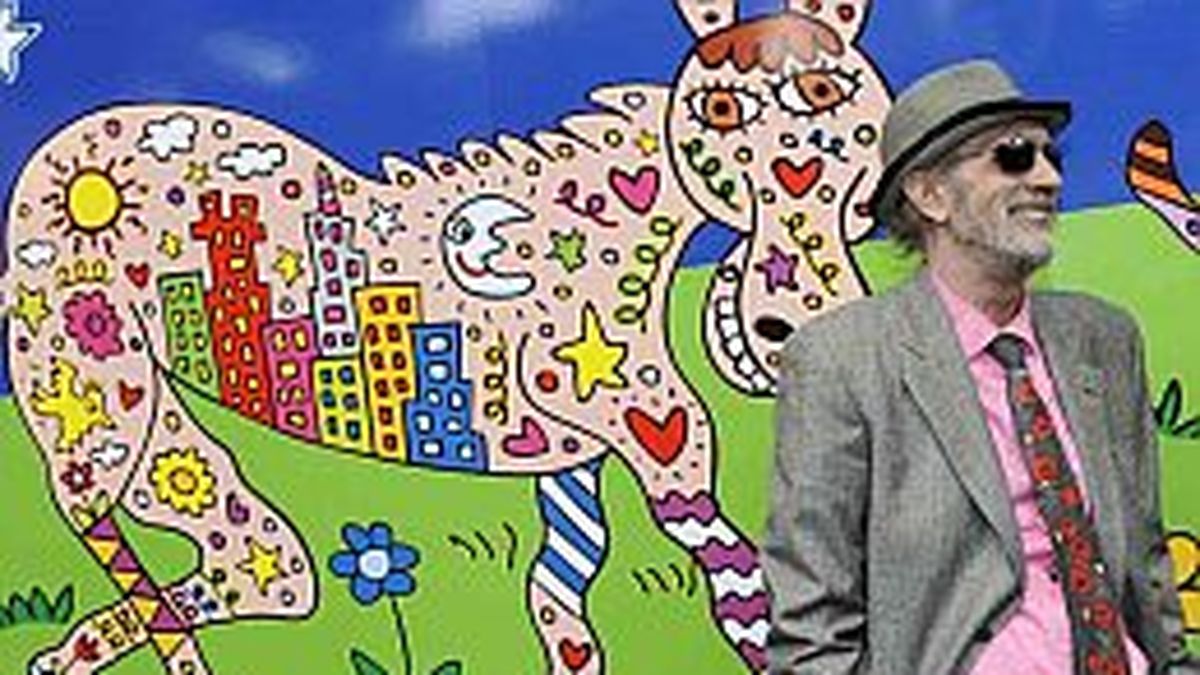 A los 61 años, murió el artista pop James Rizzi
