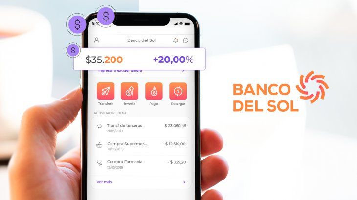 Banco del Sol: tu banco en una app con la mejor tasa del mercado