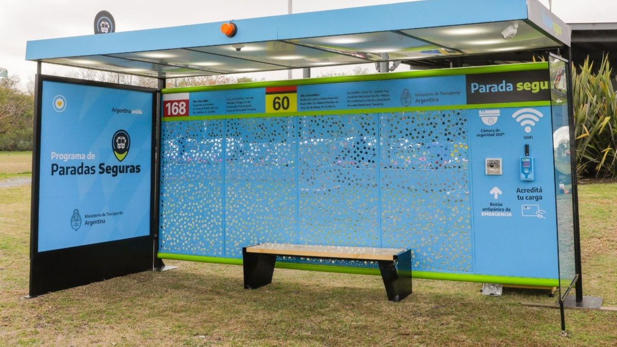 Paradas seguras: cómo serán y dónde estarán ubicadas