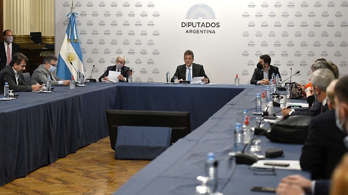 Sergio Massa encabeza una reunión de la labor parlamentaria previa a la ...