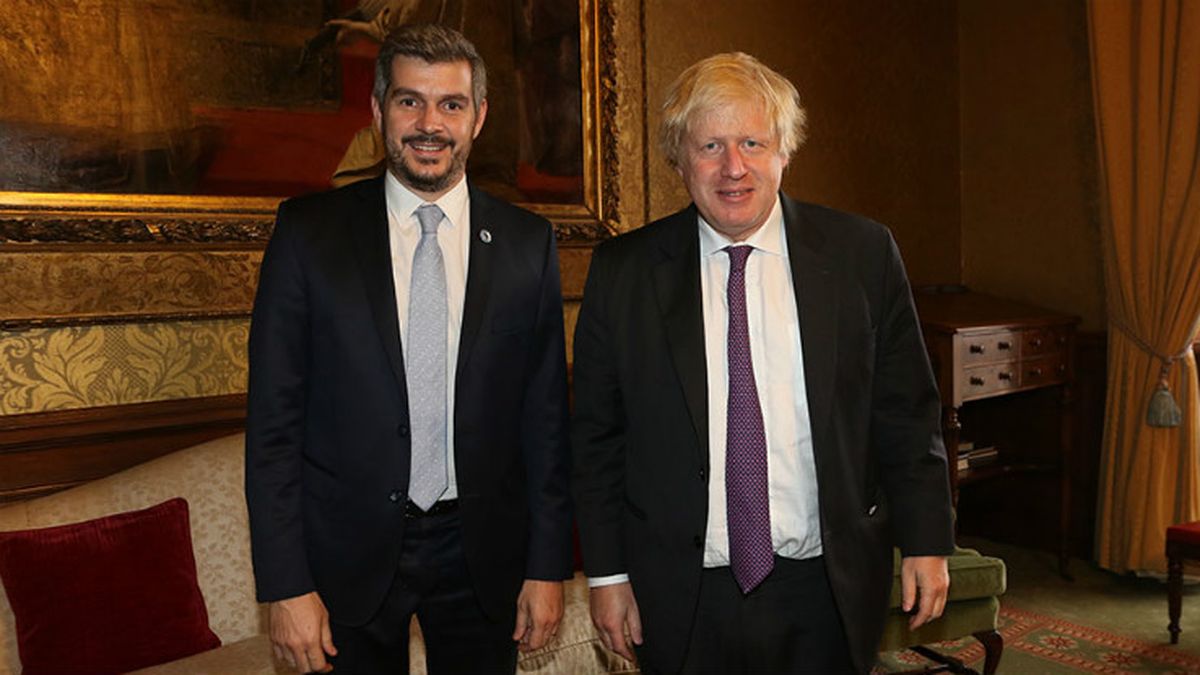Peña se reunió en Londres con el canciller británico