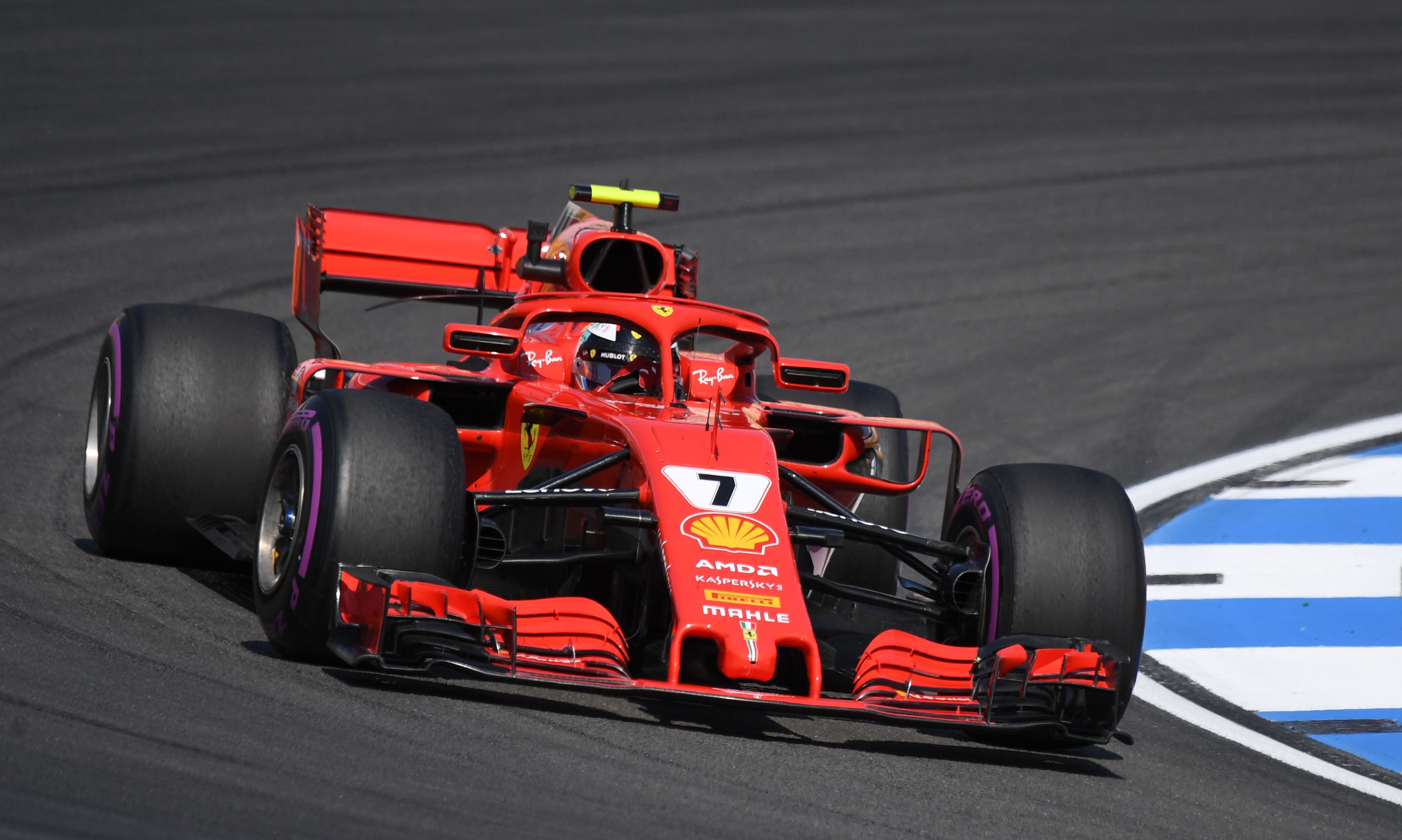 Raikkonen con su Ferrari marca el ritmo en los libres de Bélgica