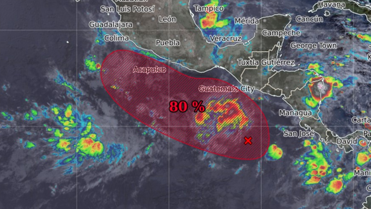 ALERTA MÁXIMA en Oaxaca y Chiapas por el ciclón FOSSIE: este DÍA se formará