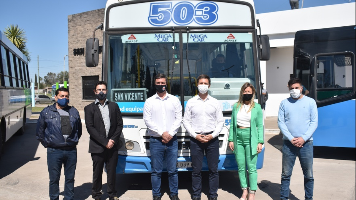 Presentaron la primer línea de micros con la totalidad de unidades con ...