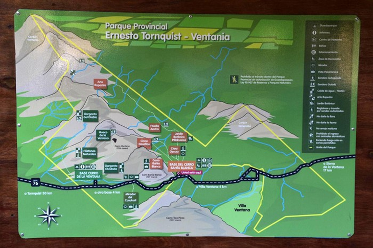 Parque Provincial Ernesto Tornquist, aventura pura