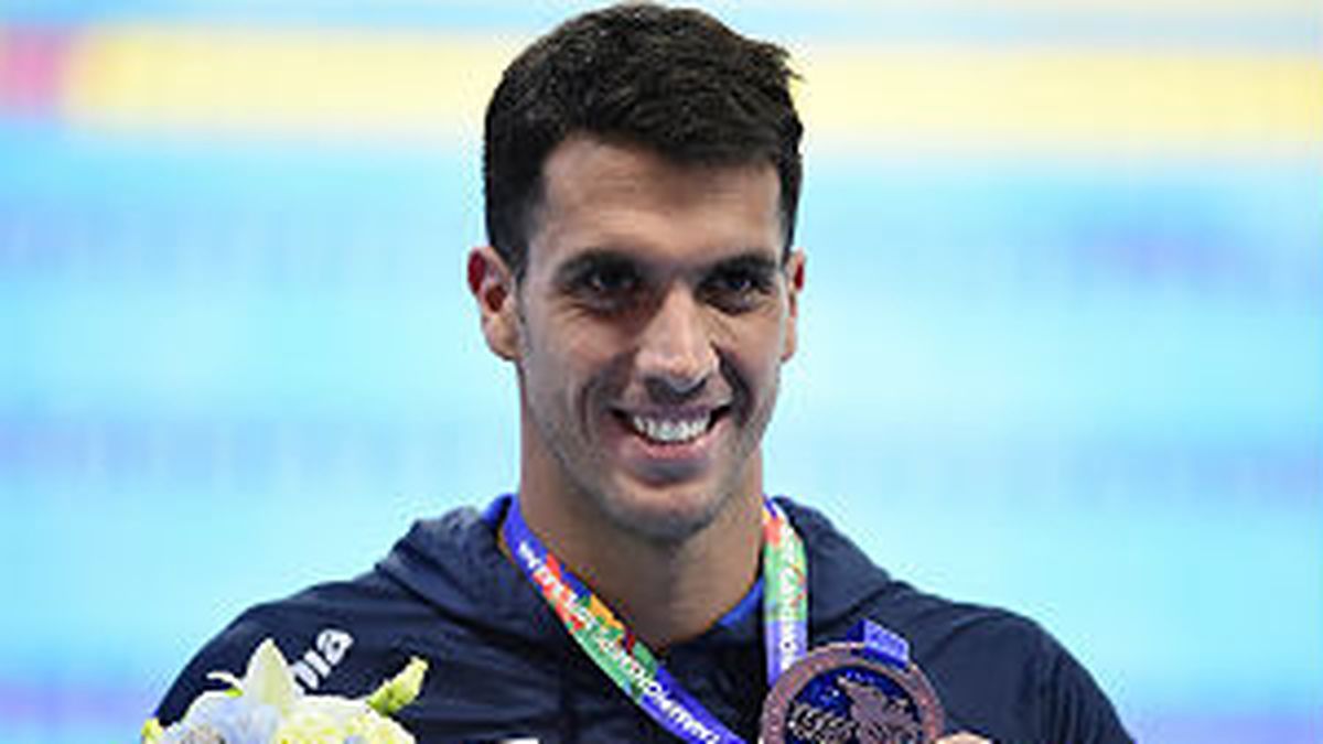 Grabich hizo historia: medalla de bronce en los 100 metros libres