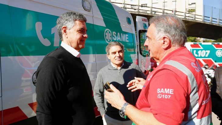 El Gobierno porteño puso en marcha una nueva base del SAME en un punto ...