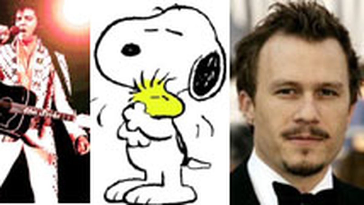 Elvis, Snoopy y Heath Ledger, los muertos mejor pagos