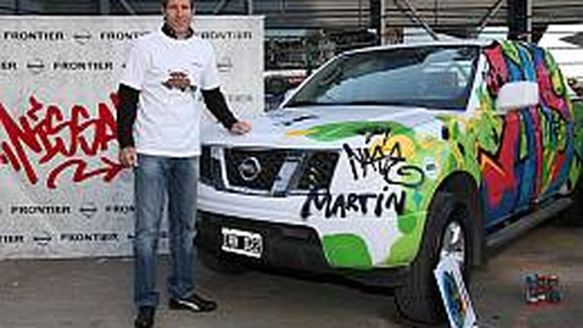 Nissan realizó sorprendente campaña en vivo con graffiti