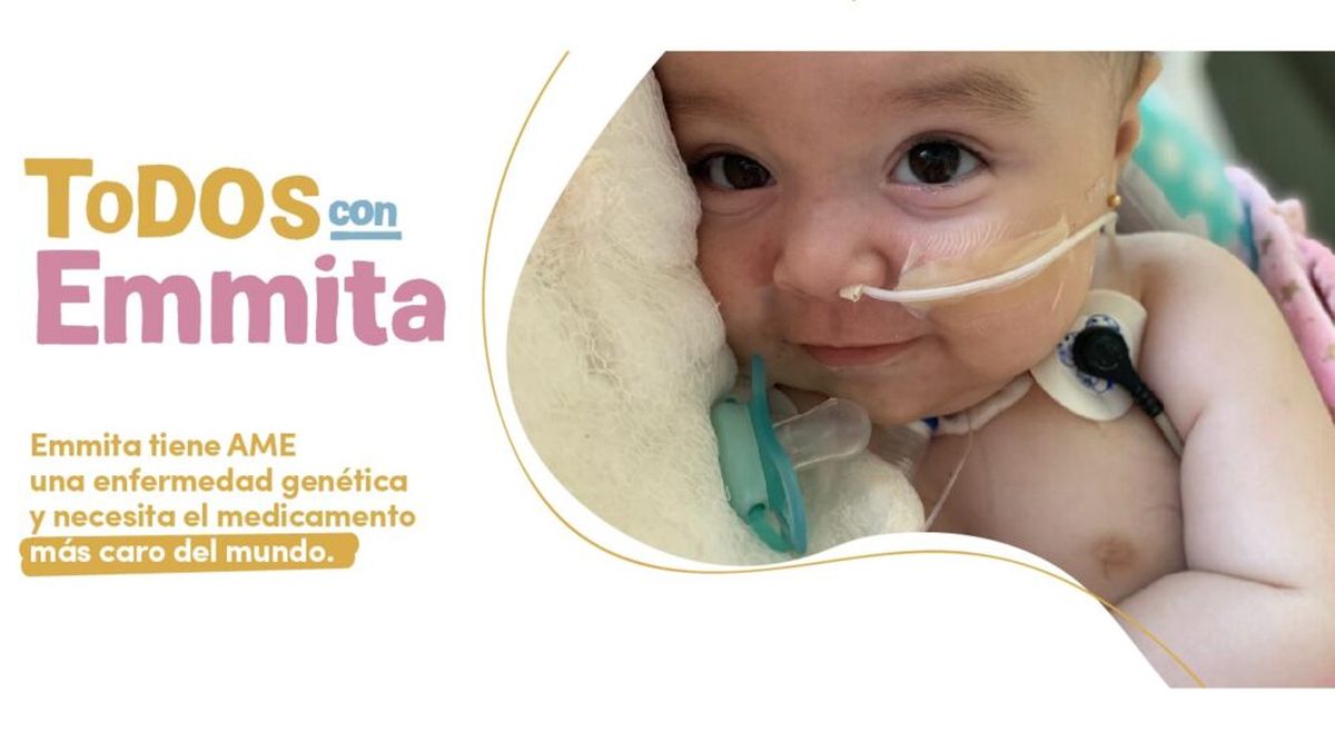 Tras la campaña solidaria, Emmita recibe el medicamento más caro del mundo