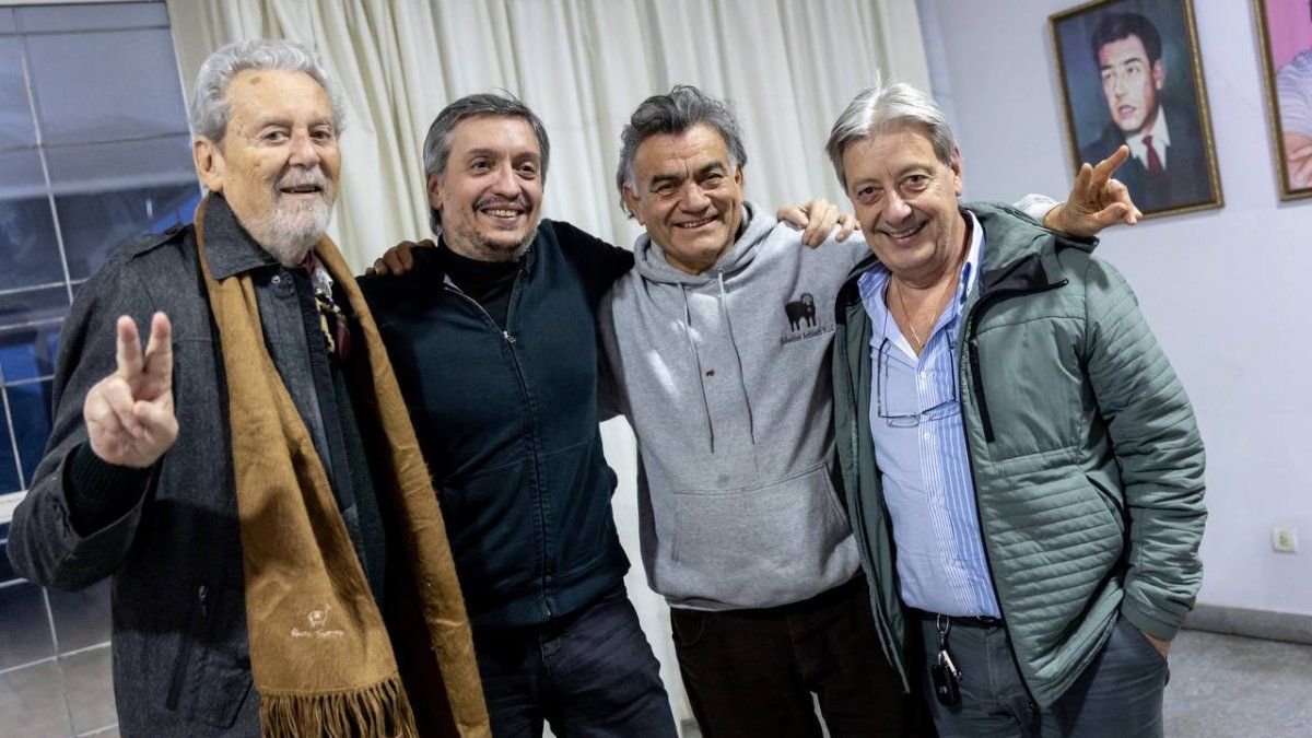 Máximo Kirchner apoyó la negociación con el FMI que lleva adelante Massa