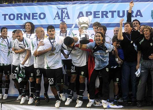 Banfield, campeón por primera vez