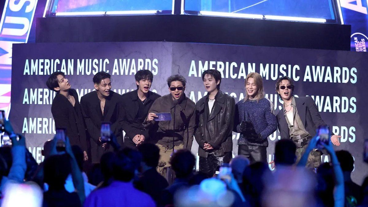 American Music Awards 2026: BTS obtuvo el máximo galardón en la ceremonia