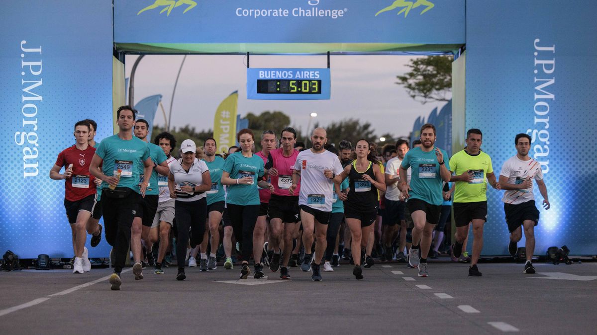Se realizó el J.P. Morgan Corporate Challenge, evento de running más ...