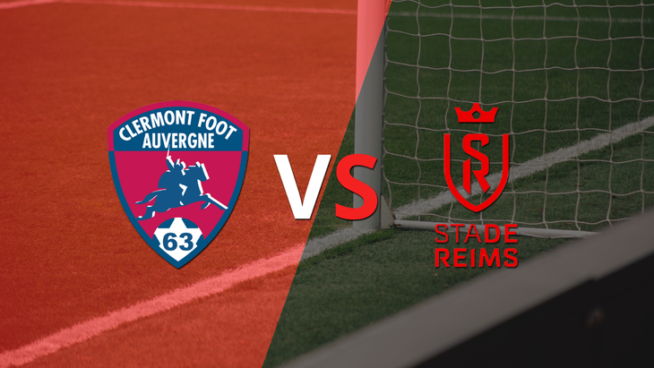 Con un solo tanto, Clermont Foot derrotó a Stade de Reims en el estadio Gabriel Montpied Stade