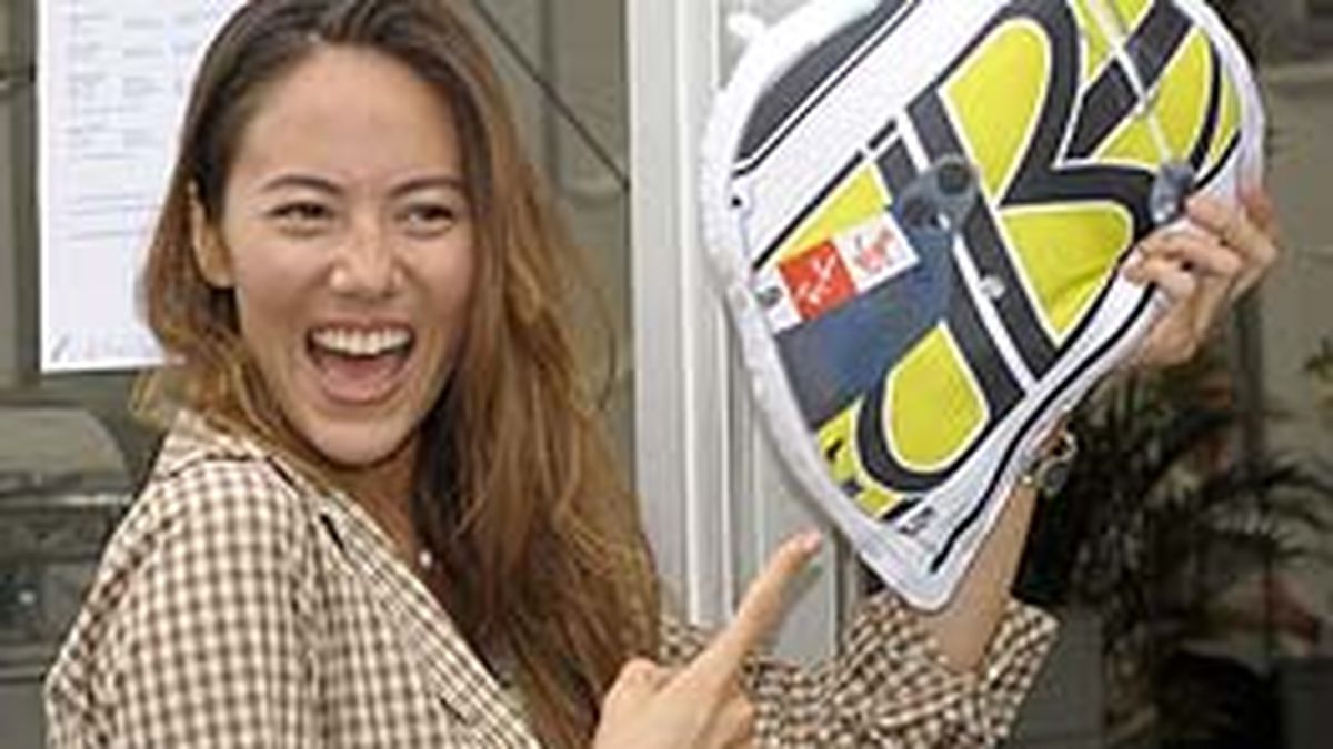 La novia de Jason Button es Argentina