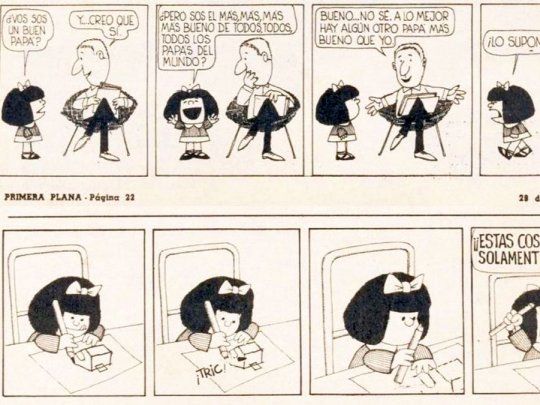 Se cumplen 56 años de la primera publicación de Mafalda