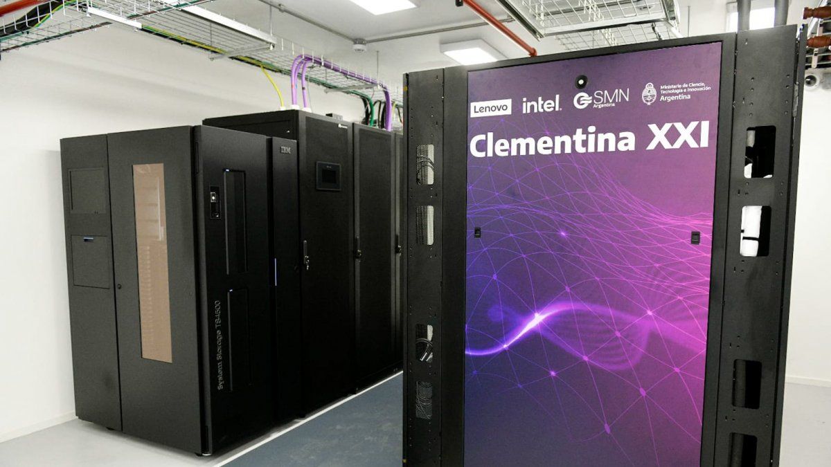 Cómo funciona Clementina XXI, la nueva supercomputadora argentina