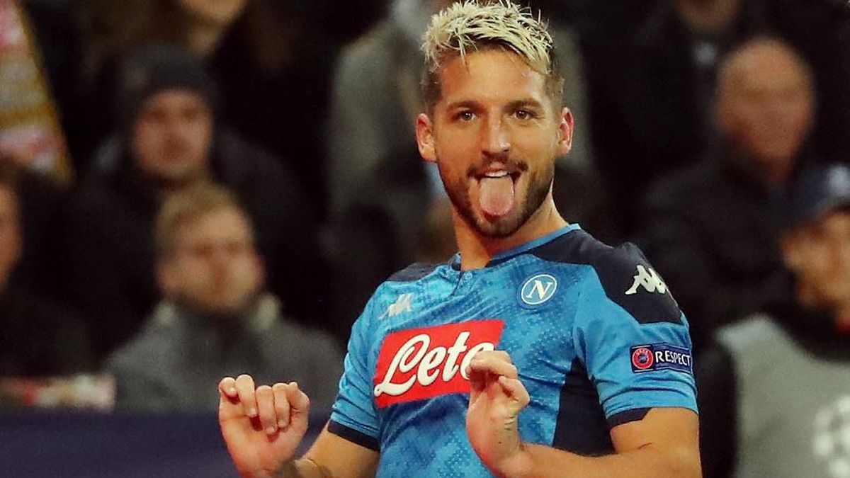 Mertens superó a Maradona en la tabla histórica de goleadores
