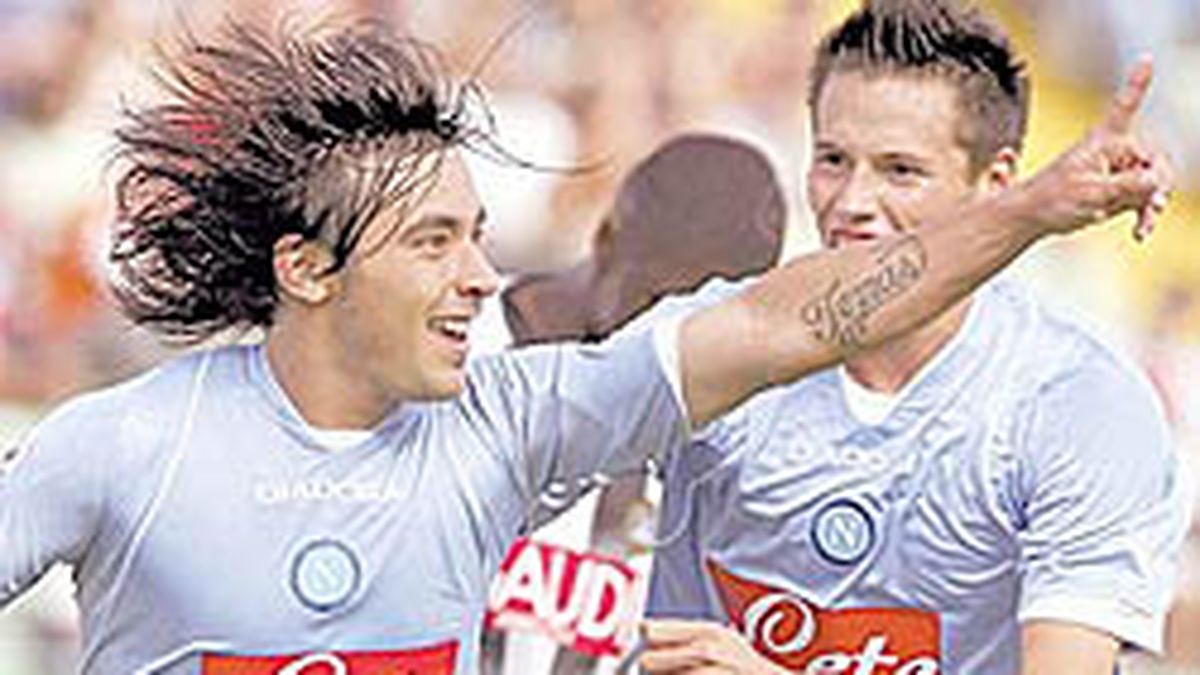 Lavezzi fue clave en la victoria de Nápoli