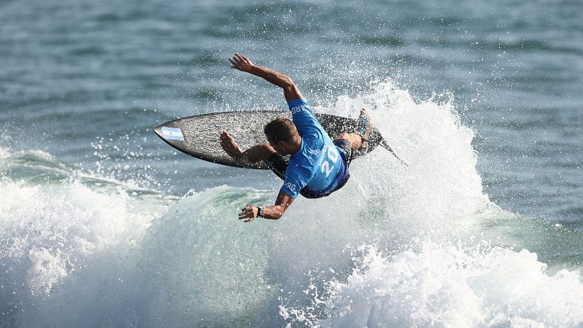 Usuna debutó en Tokio 2020 en un día de historia para el surf