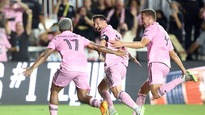 El descomunal gol de Messi en su debut en Inter Miami