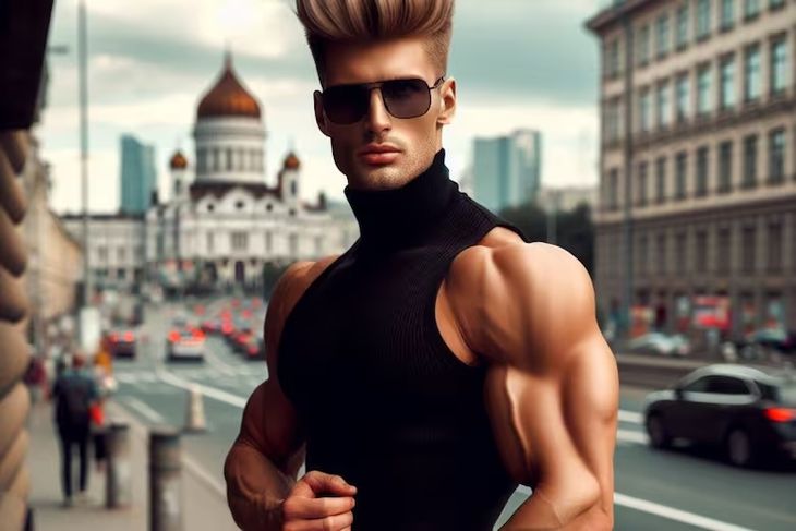 Inteligencia artificial: así se vería Johnny Bravo en la vida real