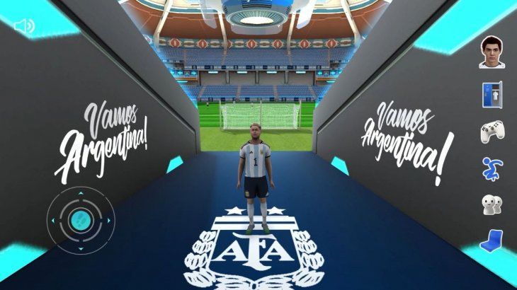 La AFA presentó su estadio virtual en el metaverso