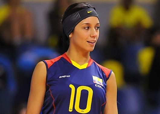 Catalina Charry, “la Shakira del voley”