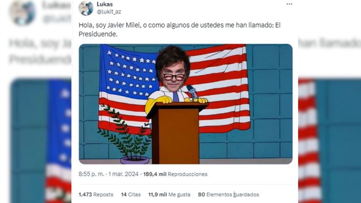 Discurso de Javier Milei en el Congreso: los mejores memes en redes ...