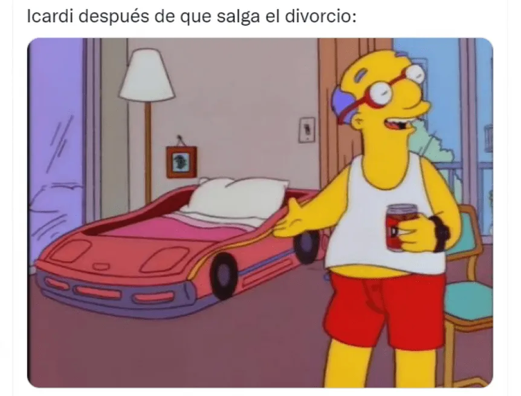 Wanda le pidió el divorcio a Mauro y estallaron los memes