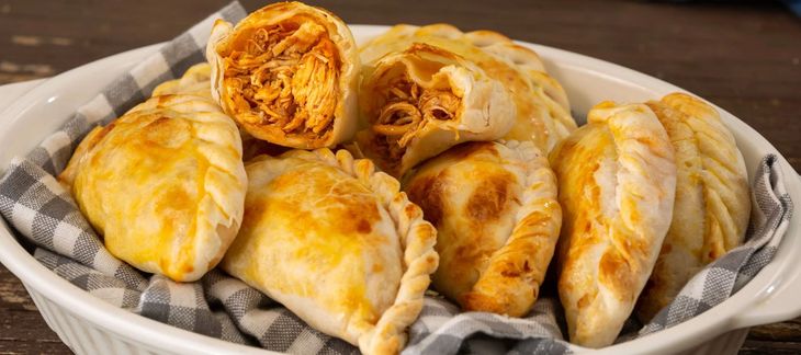 Receta de empanadas de pollo en 11 pasos