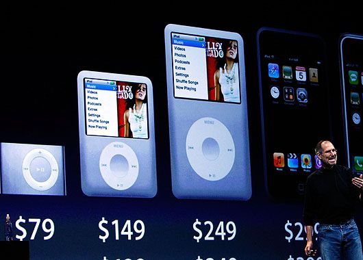 Apple lanza nueva línea iPod con pantalla táctil y wi-fi