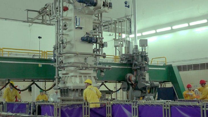 Energía nuclear: finalizan obra clave para Atucha I
