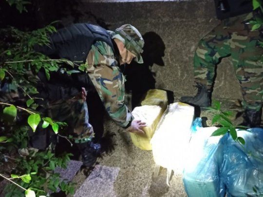 Narcotráfico internacional: secuestran 190 kilos de marihuana en Misiones