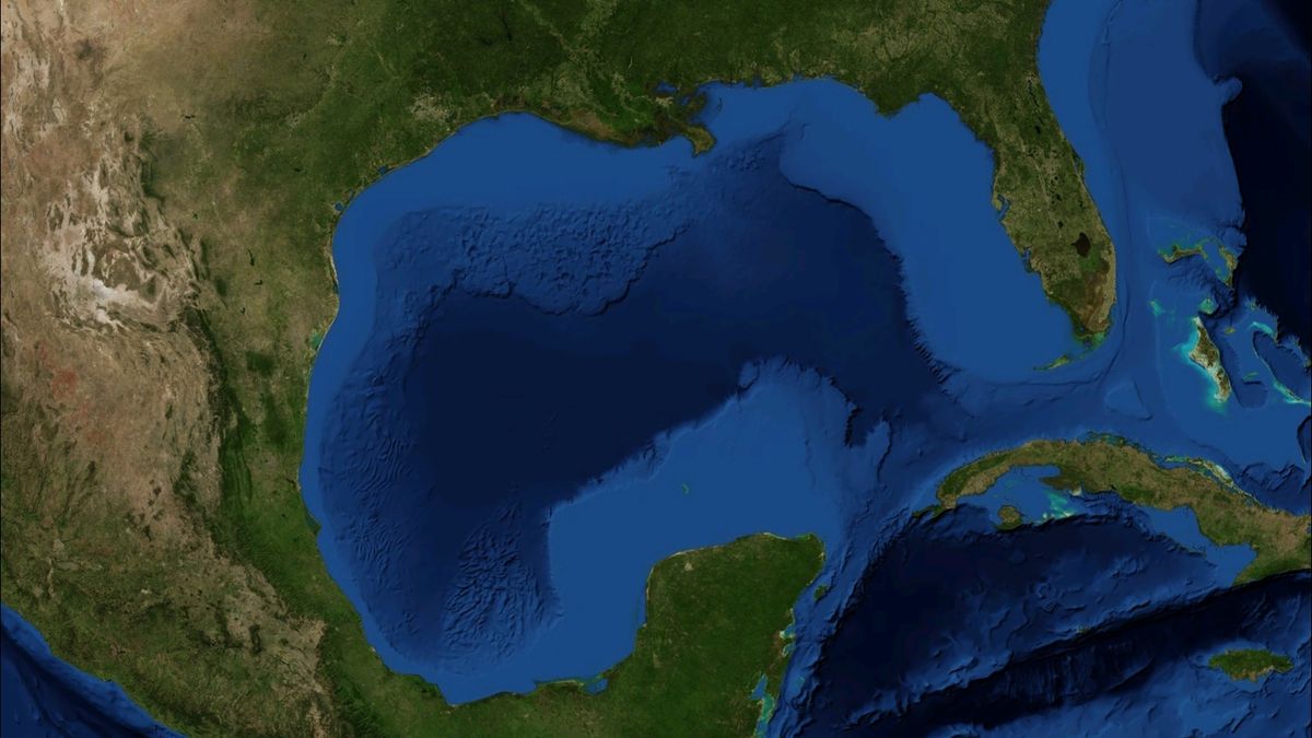 Golfo de México: cómo se ve en Google Maps desde México, EEUU y el ...