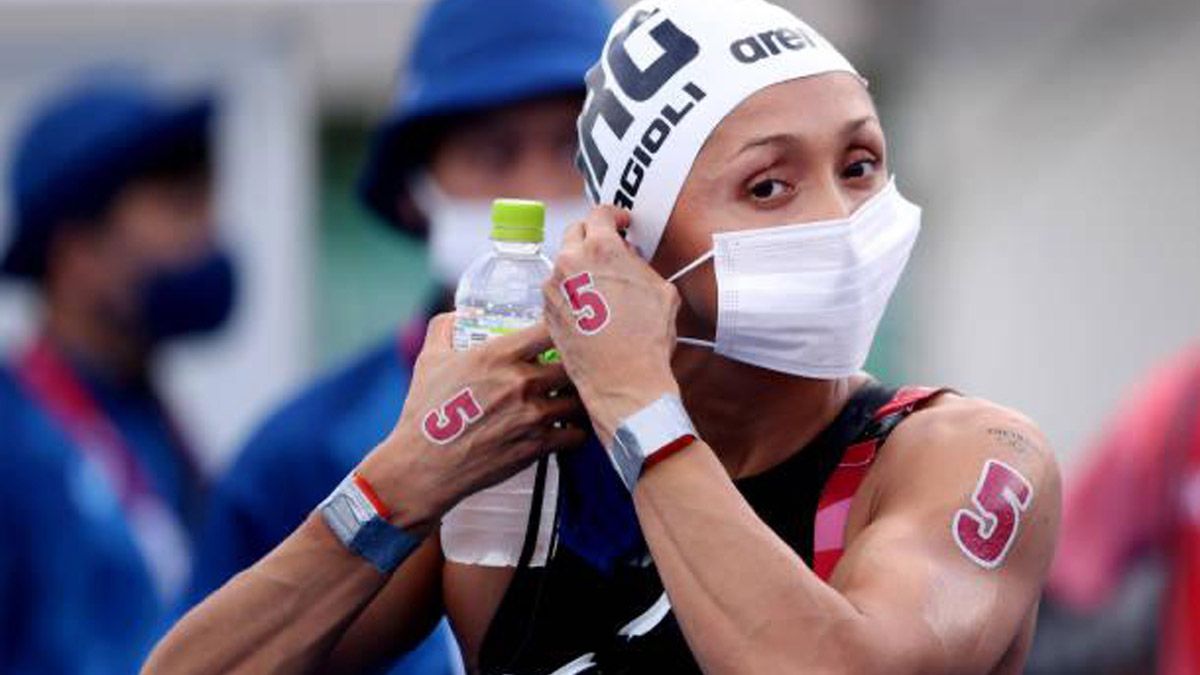 Biagioli mejoró su tiempo en Aguas Abiertas y puso fin a su quinto ...