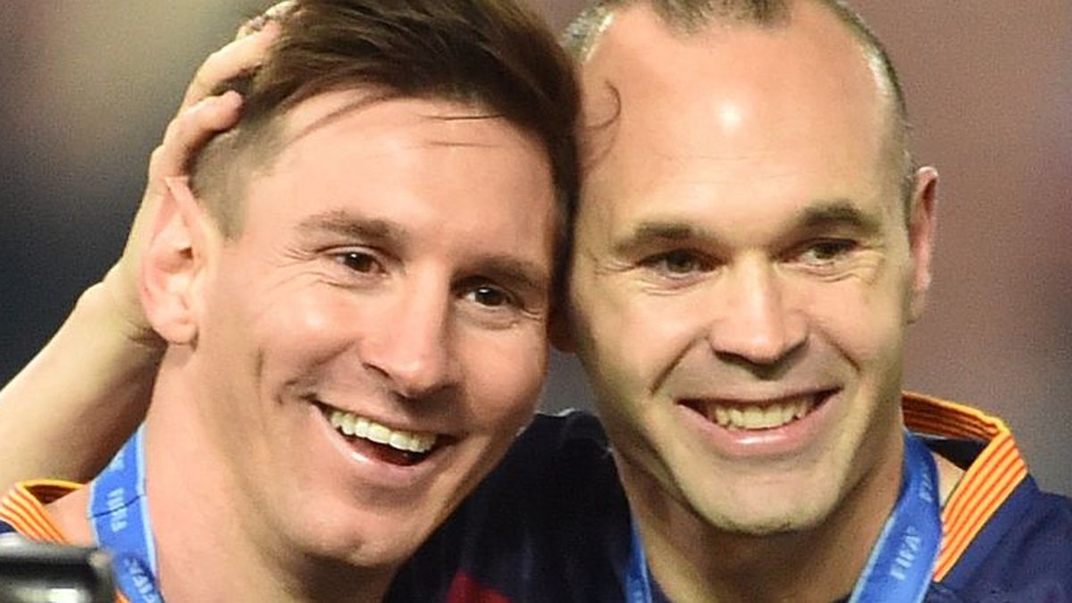 El mensaje de Messi a Iniesta: Gracias por todos estos años, fue un ...