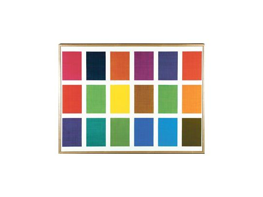 La pasión por el color, motivo de la muestra de Cambre