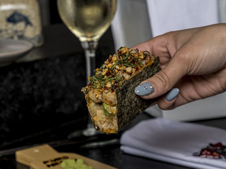 Nori tacos en Buenos Aires: la crujiente pieza nikkei que llegó para ...