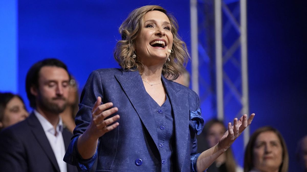 Laura Raffo busca diferenciarse de sus rivales en la interna blanca