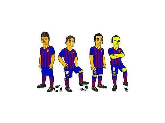 Messi se convirtió en la nueva estrella de... ¡Los Simpson!