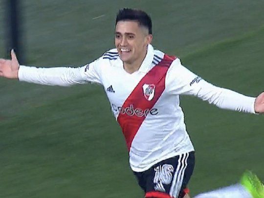 River: la marca de Pablo Solari que supera a los grandes goleadores
