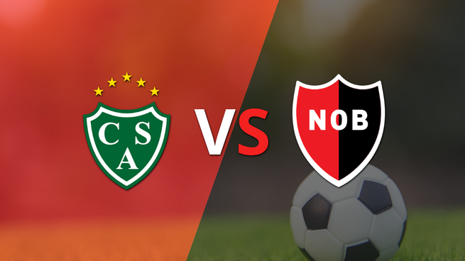 Sarmiento y Newell`s empatan sin goles en el inicio del segundo tiempo