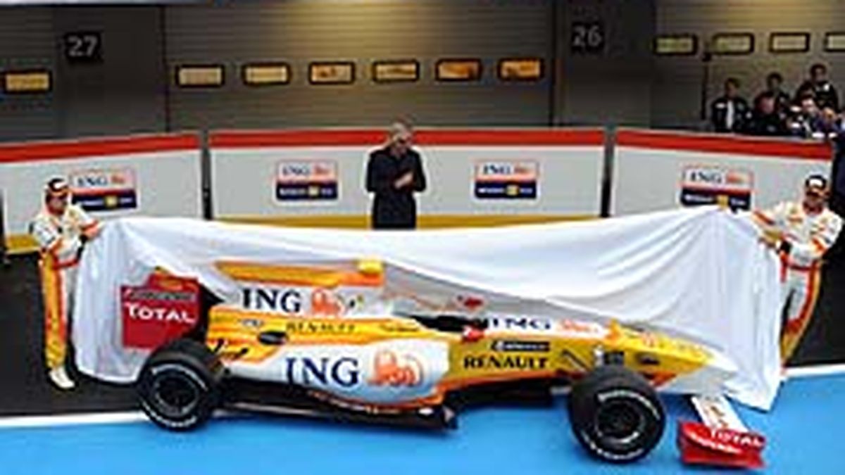 F1: Renault presentó el R29