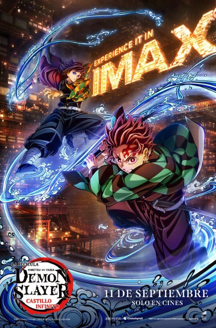 La película animé Demon Slayer: Kimetsu no Yaiba - Castillo Infinito ...